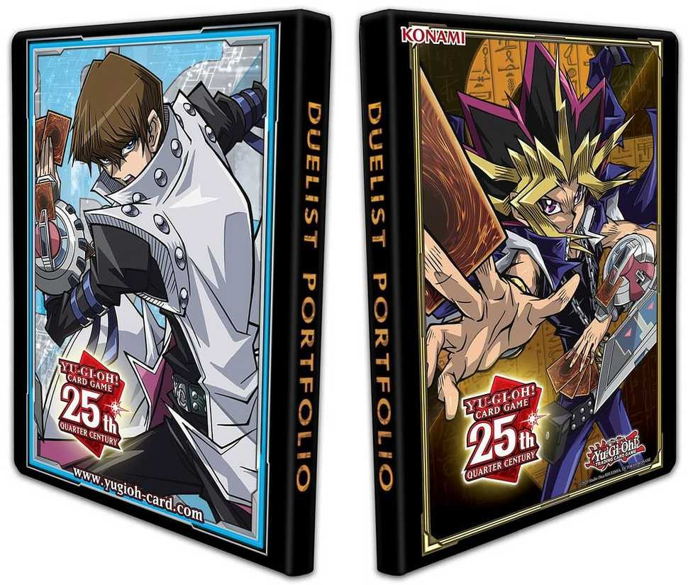 Konami Tcg Yu-Gi-Oh! - Yugi & Kaiba Quarter Century 9-Pocket Portfolio, modelis - YGO-YKP, žema ...