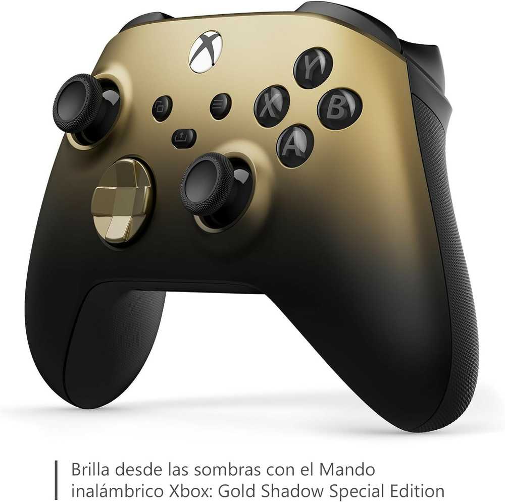 Microsoft Xbox Gold Shadow Special Edition Juodas, Gold, modelis - QAU ...