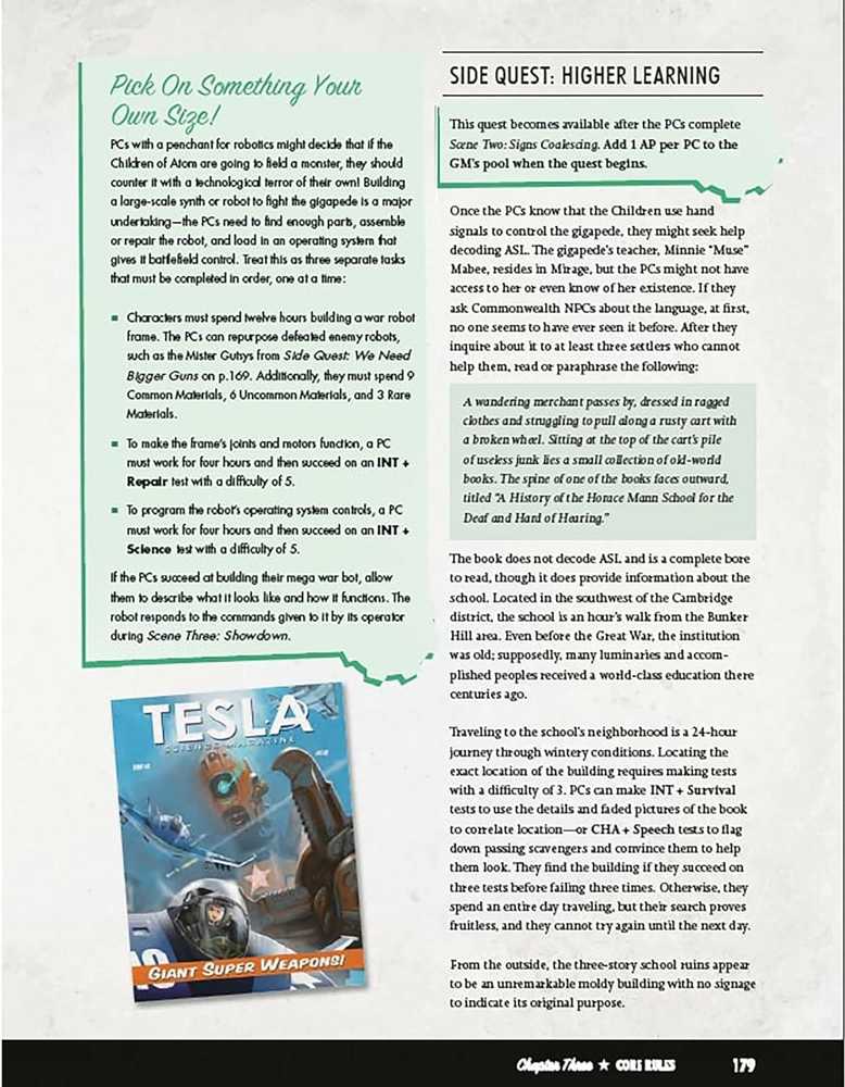 Modiphius Entertainment Fallout: The Roleplaying Game Winter of Atom ...