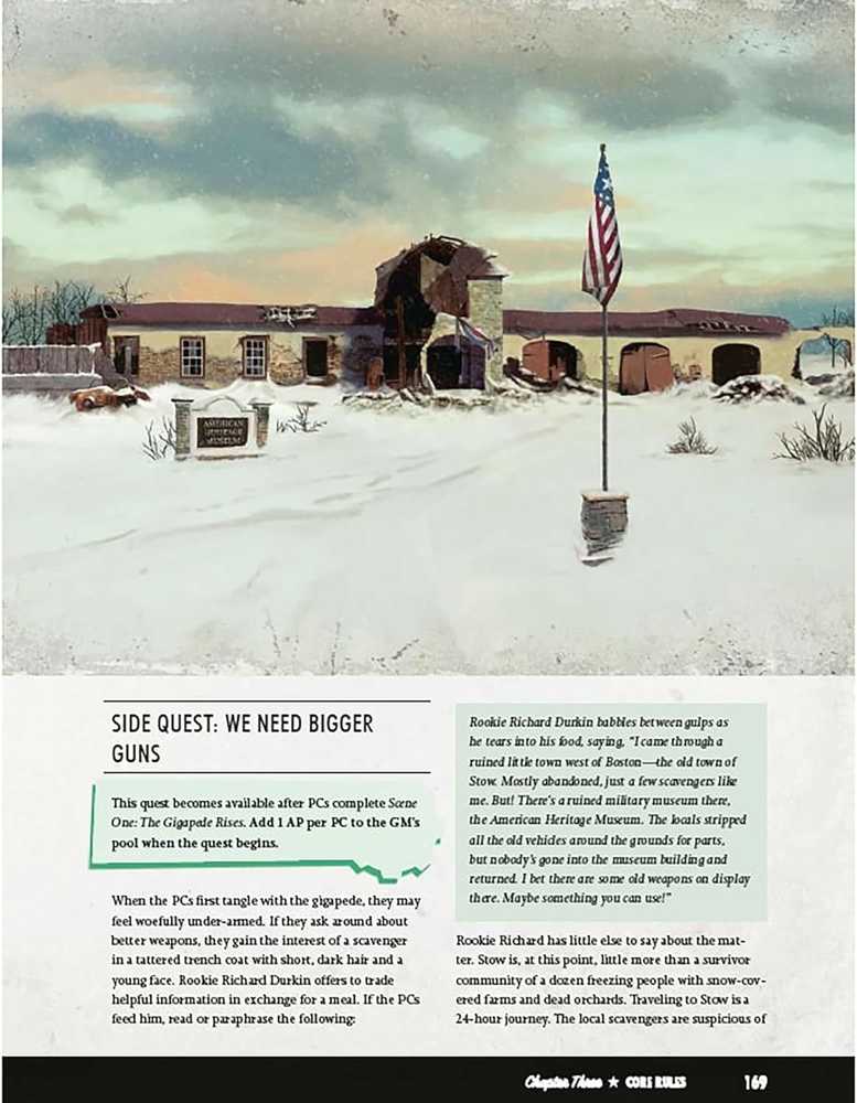 Modiphius Entertainment Fallout: The Roleplaying Game Winter of Atom ...