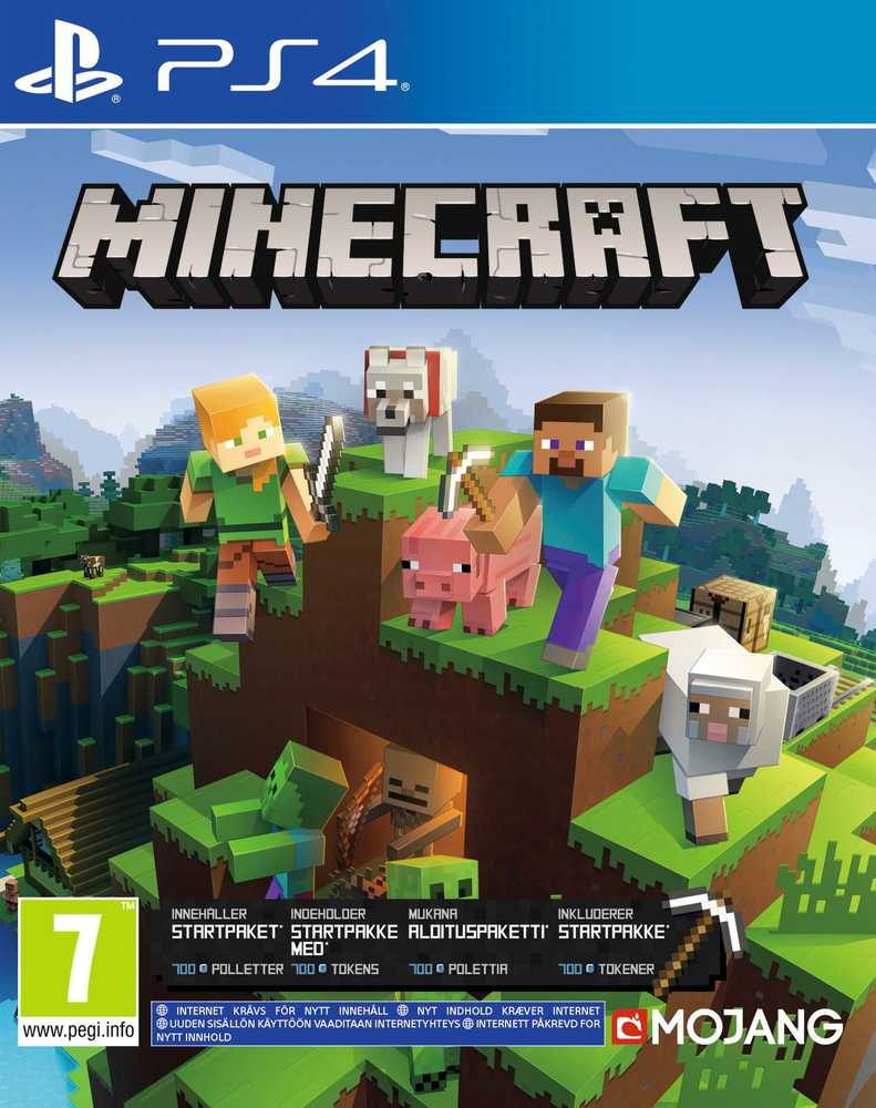 Mojang Ab Minecraft: Starter Collection PS4, žema kaina | Varle.lt