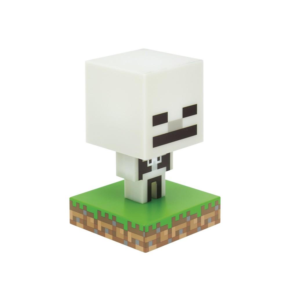 Paladone Minecraft Skeleton Icon lempa, modelis - 5055964785925, žema ...