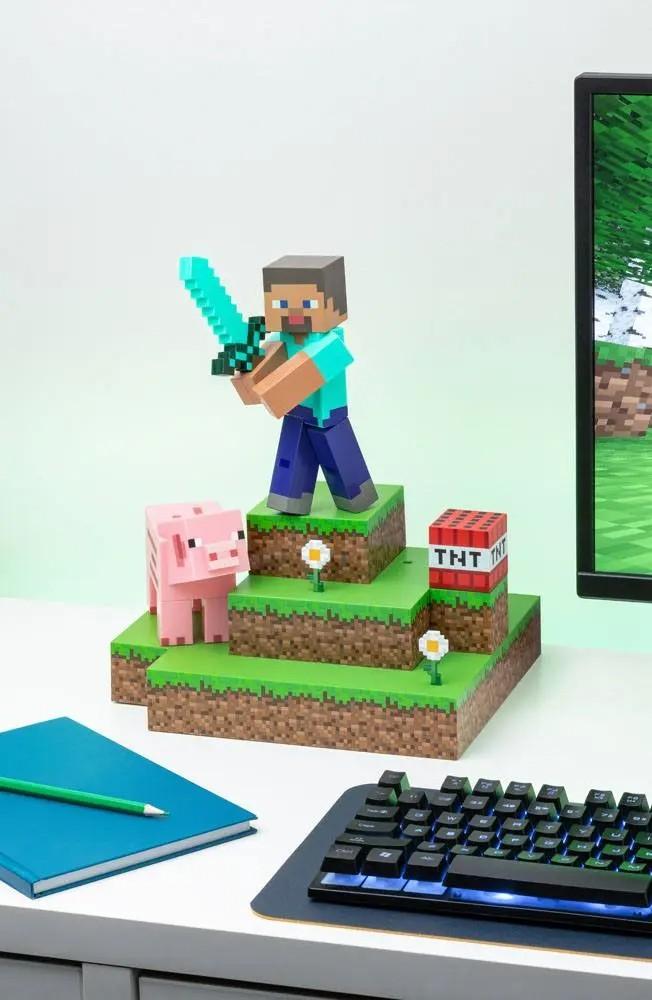 Paladone Minecraft Steve Diorama Figural lempa, modelis - PP9463MCF ...