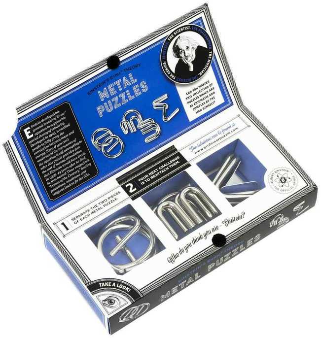 Brain_Games Professor Puzzle Einstein Collection Metal Puzzles, modelis - PRP#2324, žema kaina ...