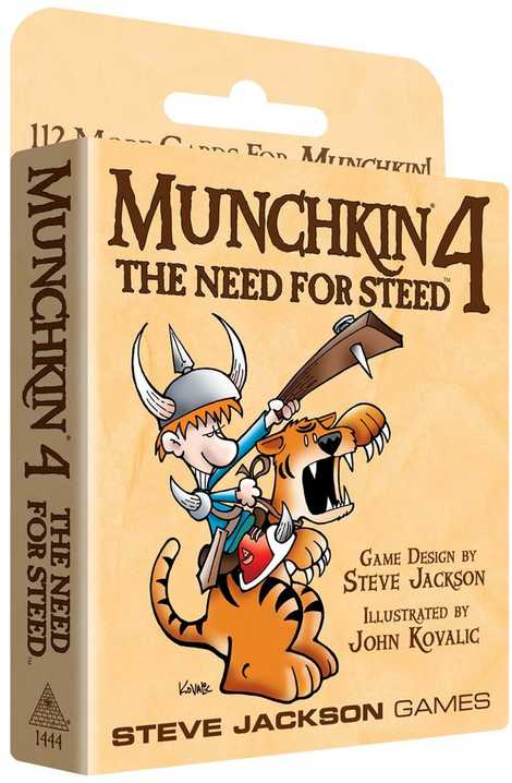 Steve Jackson Games Munchkin 4: The Need for Steed, modelis - 1444SJG ...