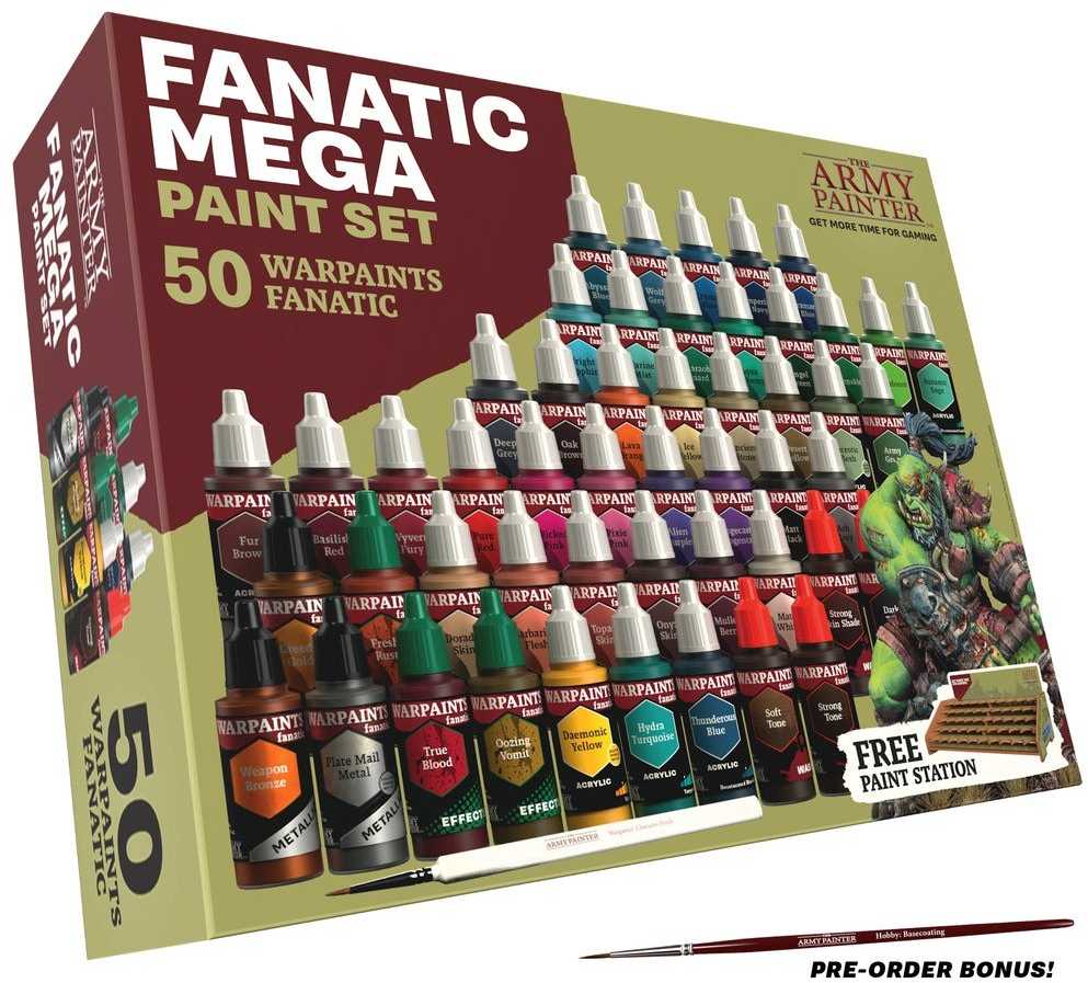 „The Army Painter“ – „Warpaints Fanatic“: „Mega Set“., modelis ...
