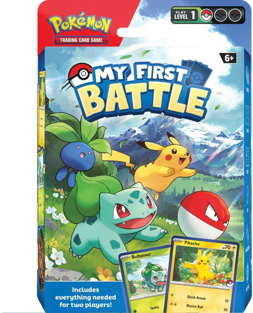 The Pokemon Pokemon TCG - My First Battle Deck - Pikachu & Blubasaur ...