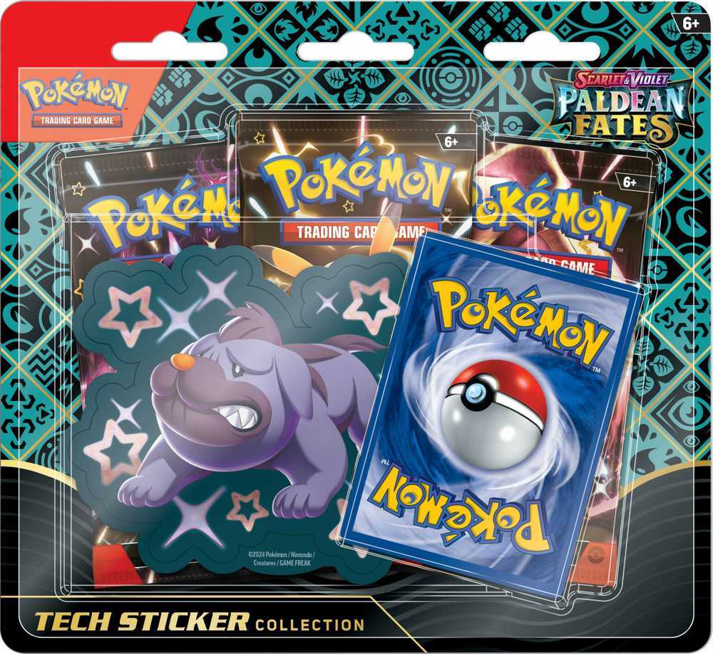 The Pokemon Pokemon TCG - Scarlet & Violet 4.5 Paldean Fates Tech ...