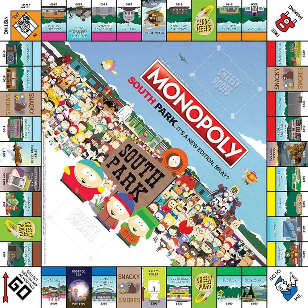 Usaopoly Monopoly: South Park Collector's Edition, modelis - WIN4599 ...