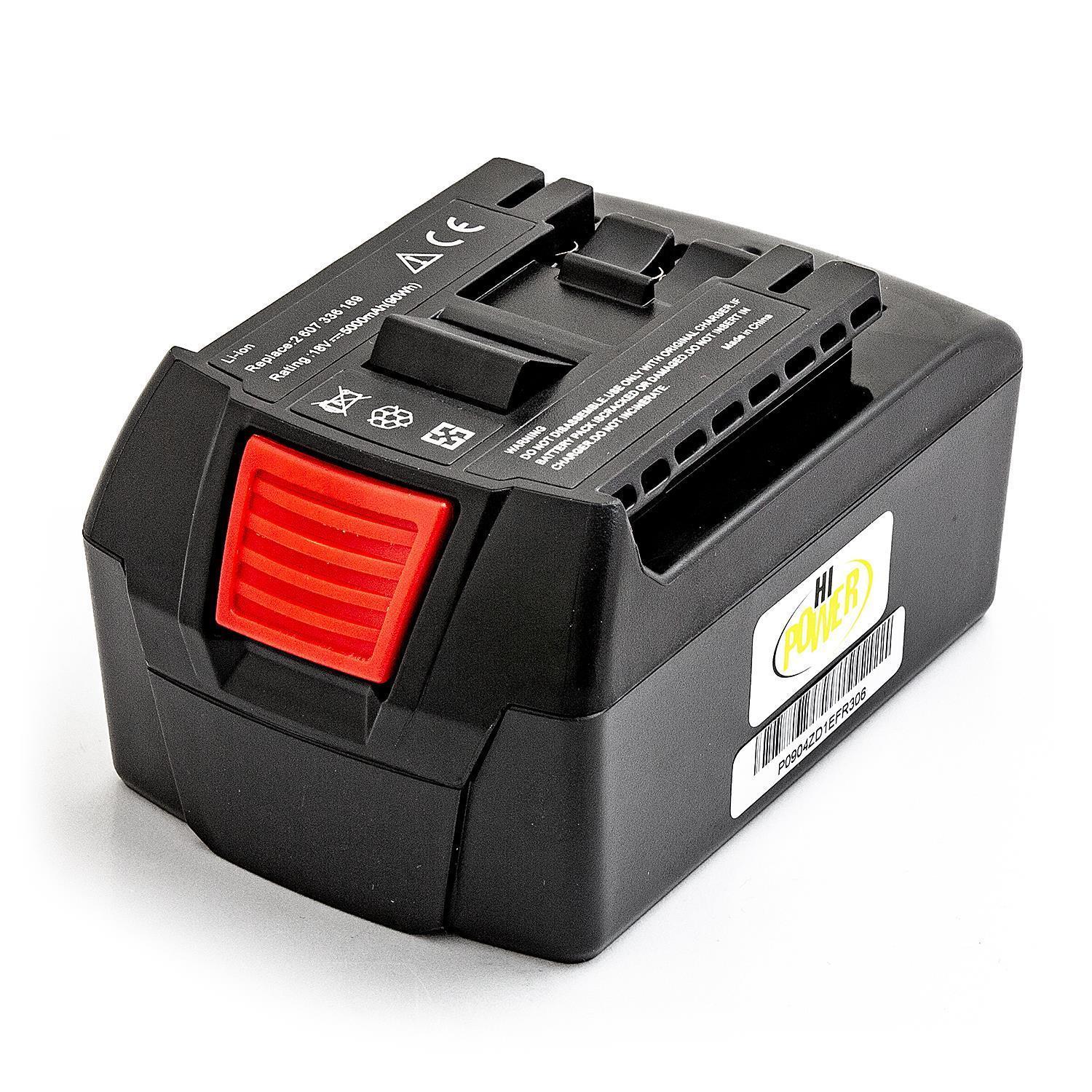 Hi Power Baterija Bosch 1600A002U5, 2607337069 18V 5.0Ah Li-ion CYKLOP ...