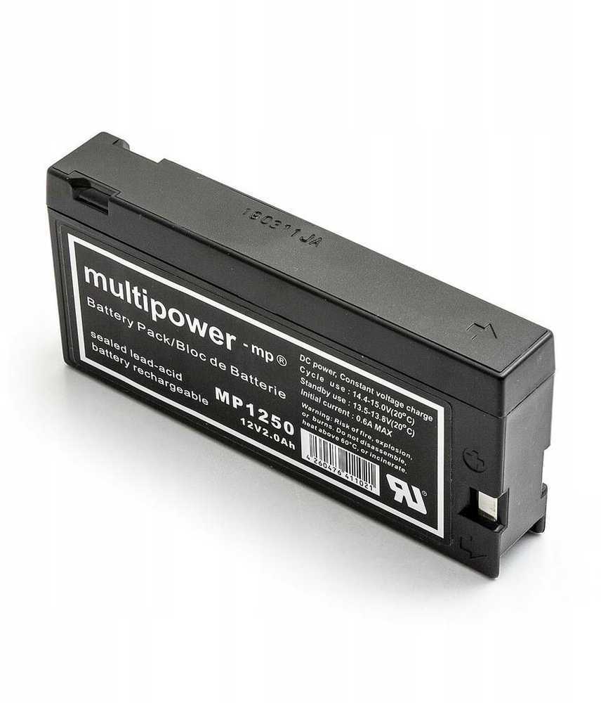 "Multipower MP1250" 12 V 2,0 Ah pakaitinis akumuliatorius, skirtas LC ...