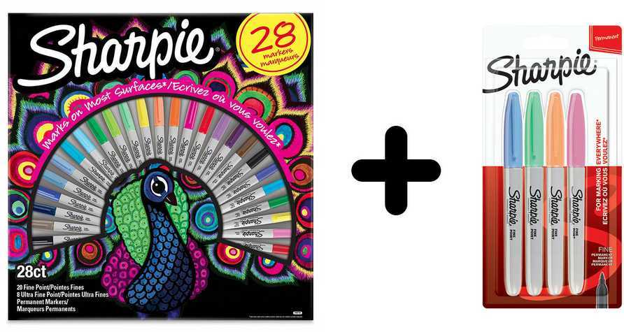 Sharpie Paw + pastelė, modelis - 2058158-2065402, žema kaina | Varle.lt