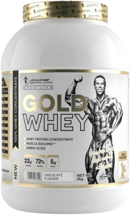 Kevin Levrone Signature LEVRONE GOLD WHEY 2kg (Baltyminis kokteilis ...