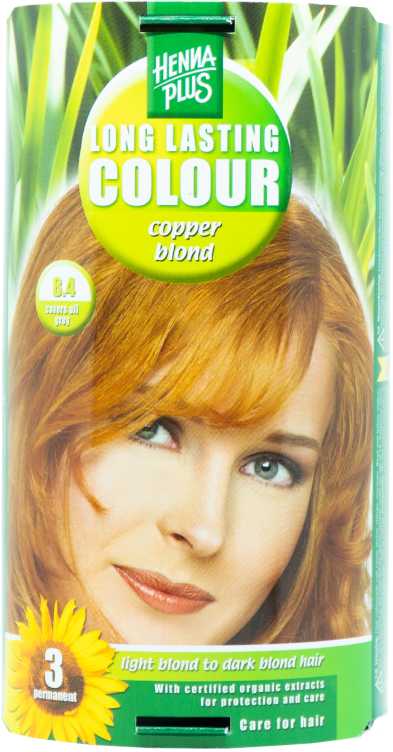 Henna Plus Hennaplus ilgalaikiai plaukų dažai su 9 ekologiškais ...