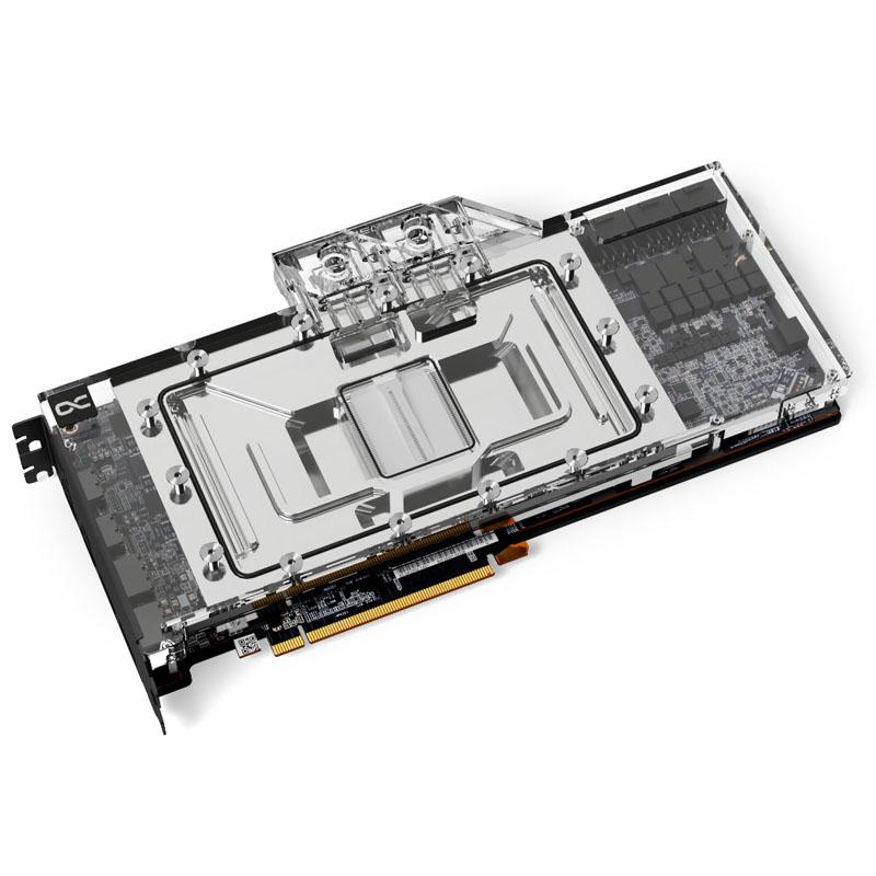 Alphacool Ice Block Aurora Acrylic RX 7900XTX / XT Nitro with Backplate ...