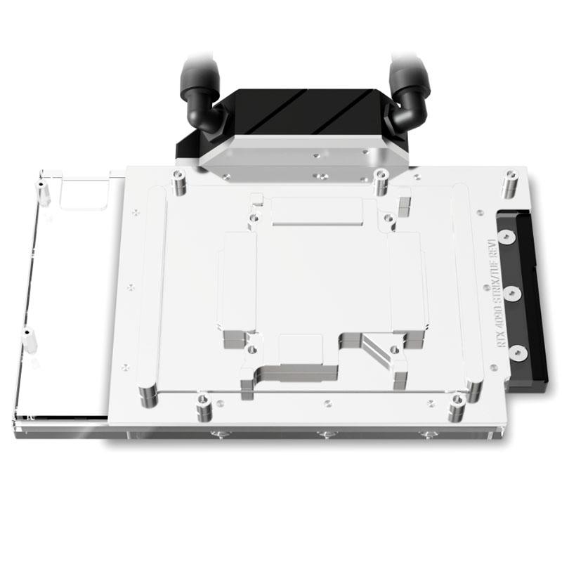 Alphacool Eiswolf 2 AIO 360mm RTX 4090 Strix / TUF Backplate vandens ...
