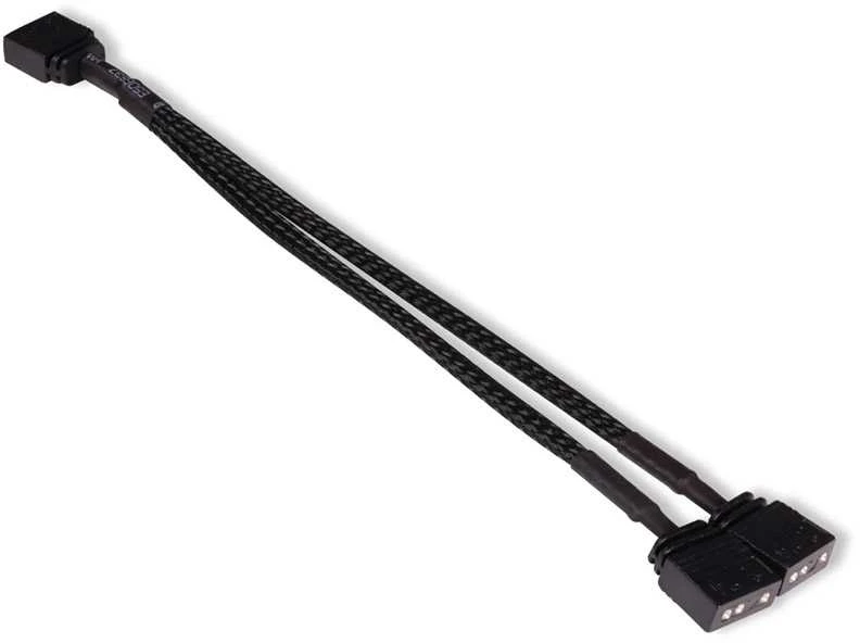 Alphacool Y-Splitter aRGB 3-Pin auf 2x 3-Pin 15cm - juodas, modelis ...