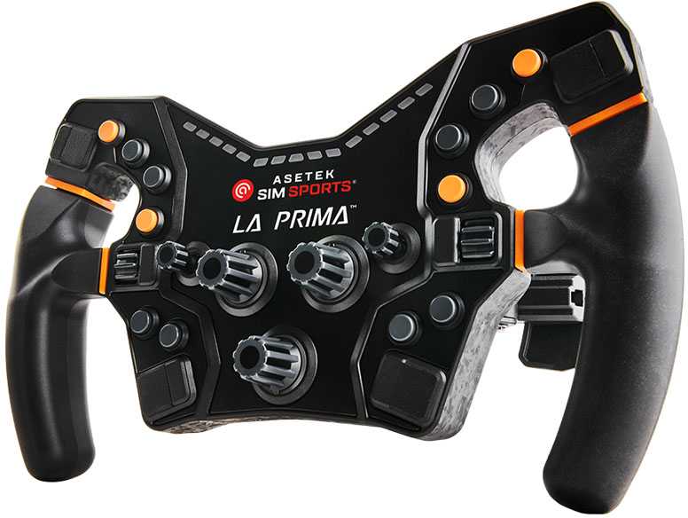 Asetek SimSports La Prima Formula Wheel, modelis - 40-031-0031003, žema ...