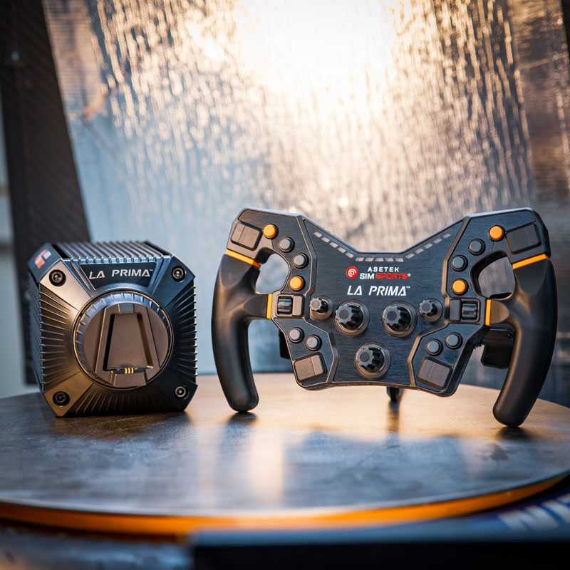 Asetek SimSports La Prima Formula Wheel, modelis - 40-031-0031003, žema ...