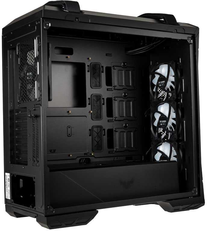 Korpusas Asus TUF GAMING CASE GT50, modelis - ‎90DC0012-B49000, žema ...