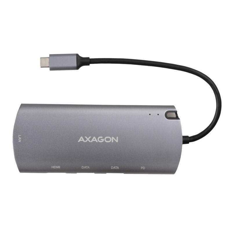 Axagon HMC-6M2 SUPERSPEED USB-C COMBO 6IN1 HUBMultiport USB 3.2 Gen 1 ...