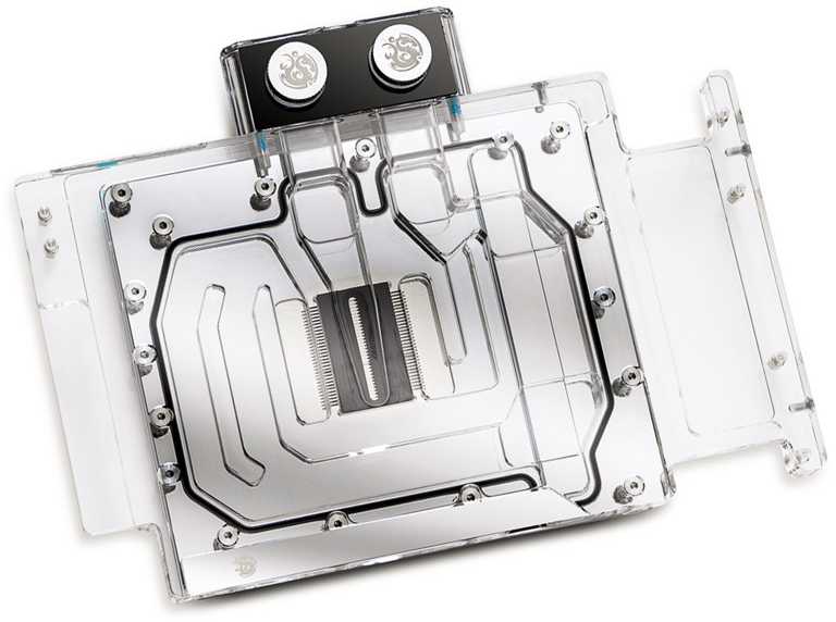 Bitspower Nebula Strix / TUF 4090, ARGB - Nickel + Acryl, modelis - BP ...