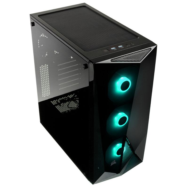 PC korpusas Corsair Carbide Series™ SPEC-DELTA RGB Mid Tower ATX Gaming ...