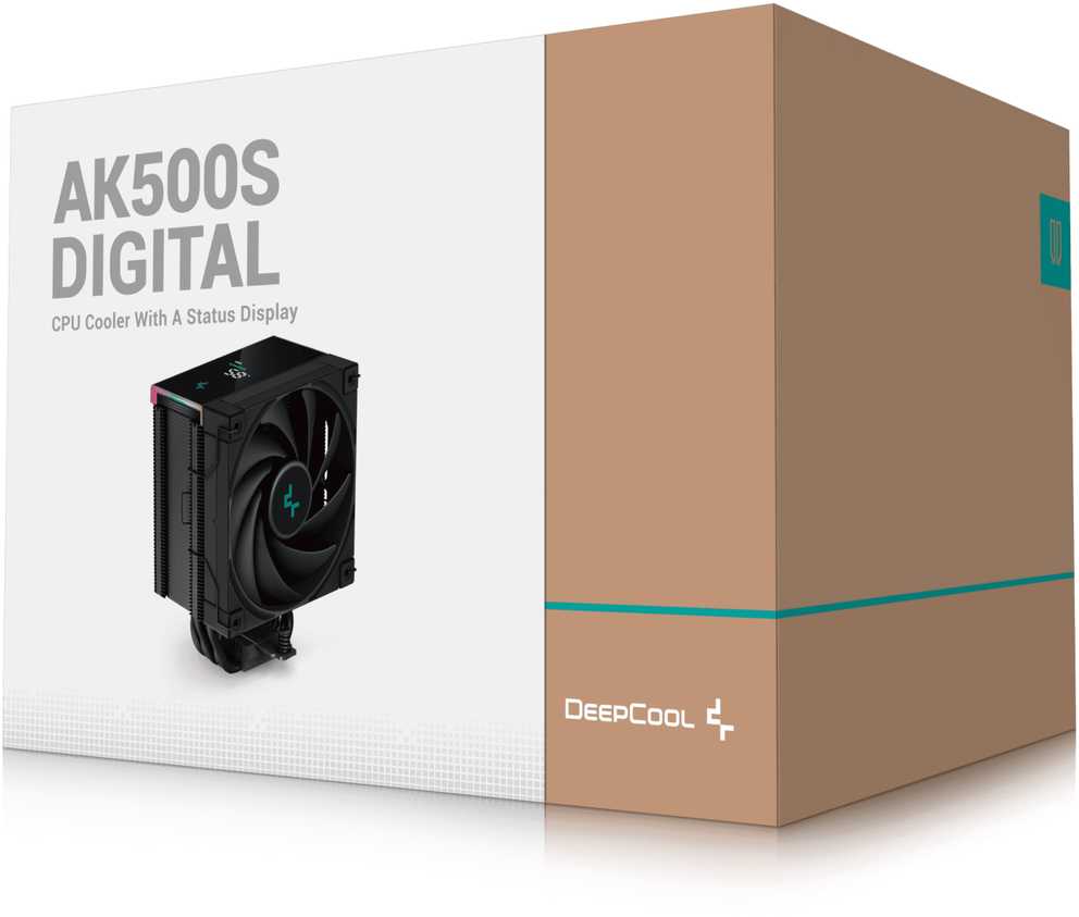Deepcool | Digital CPU Cooler | AK500S | Intel, AMD, modelis - R-AK500S ...
