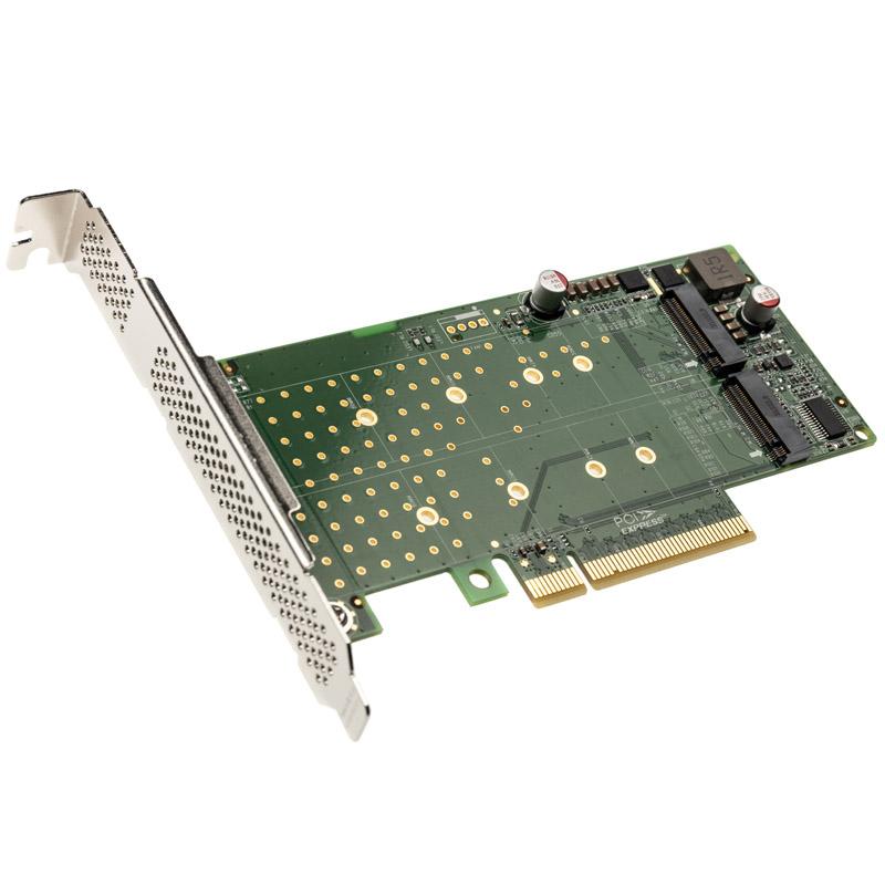 Kontrolierius Delock PCIE 4.0 x8 - 2x M.2 NVM raktas (89045), modelis ...