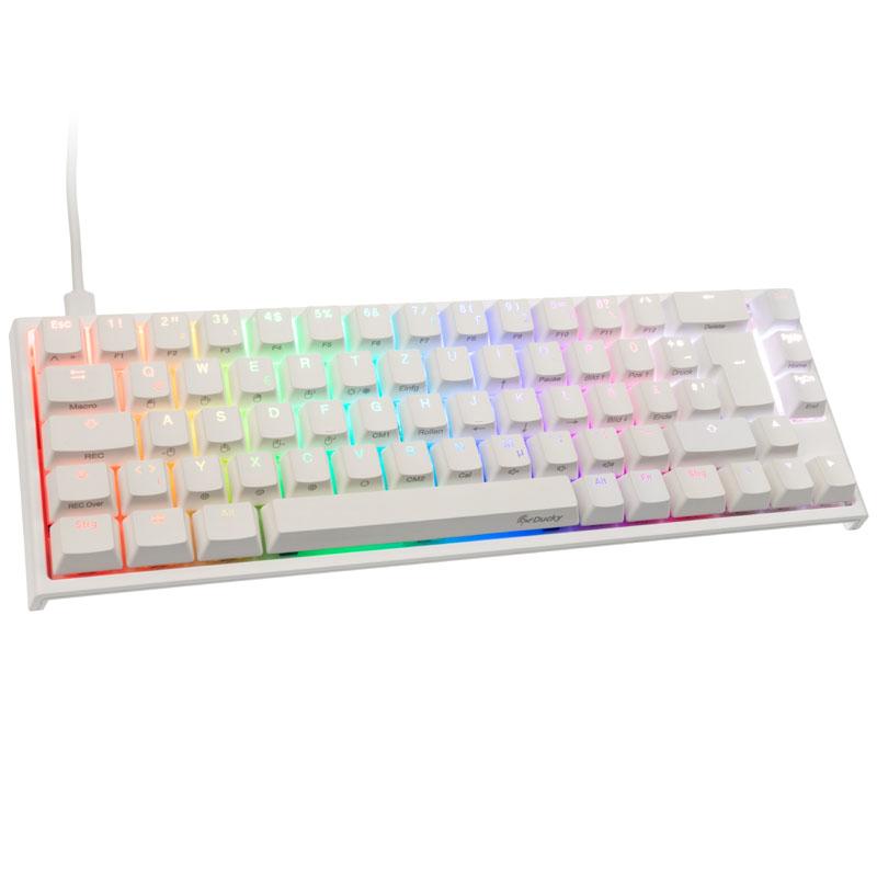 Mechaninė klaviatūra Ducky One 2 SF White, RGB, PBT, MX Blue, DE ...