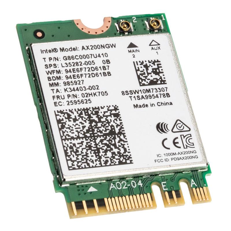 INTEL NIC WI-FI 6 AX200 2230 2x2 AX+BT No vPro, modelis - AX200.NGWG.NV ...