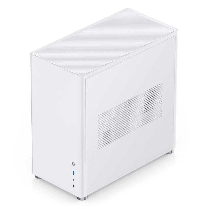 Jonsbo D40 ATX korpusas, Tempered glass balta, žema kaina | Varle.lt