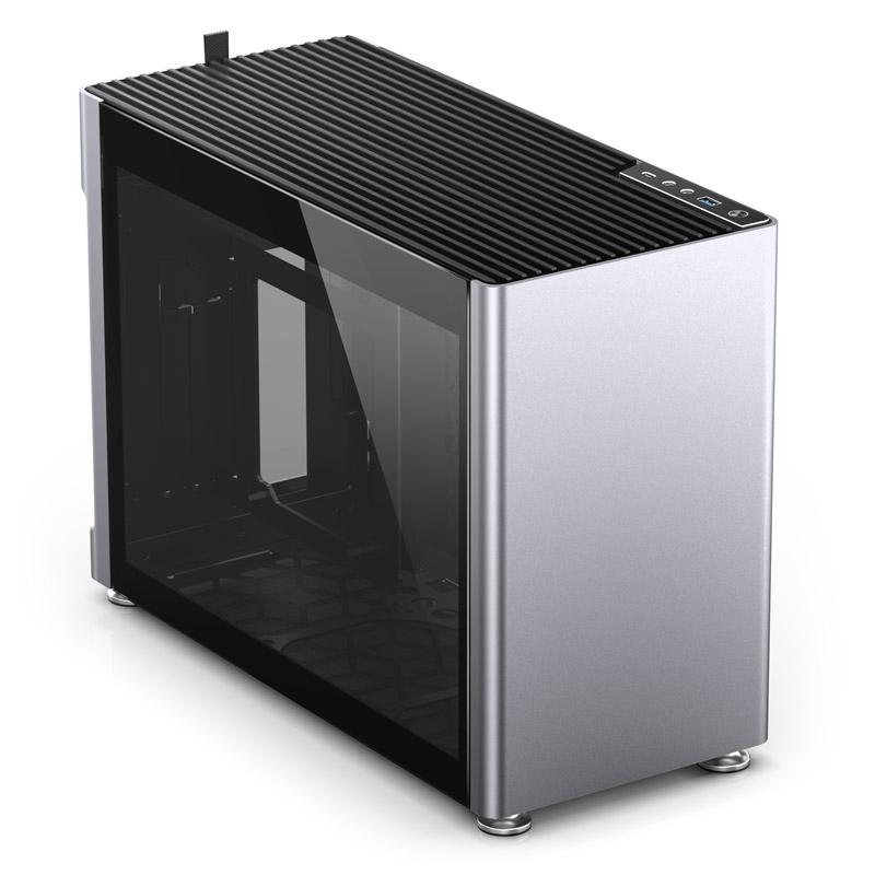 Jonsplus i100 Pro Mini-ITX Tempered Glass - sidabrinė, modelis ...