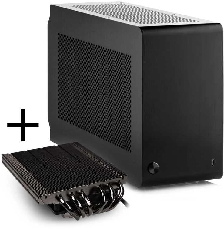 King Kits DAN Cases A4-SFX V4.1 - juodas + Alpenföhn Juodas Ridge ...