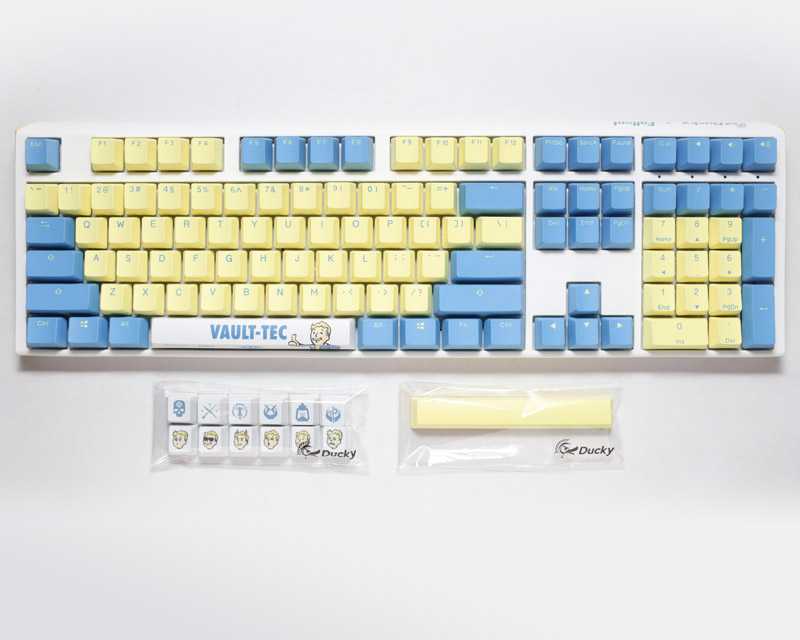 King Kits Ducky x Fallout Vault-Tec Limited Edition One 3 Klaviatūra ...