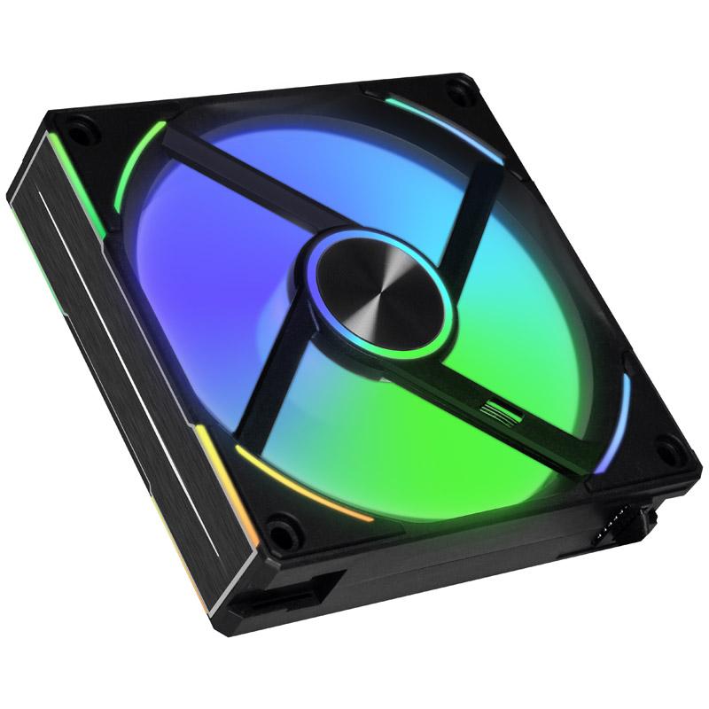 Lian Li Ventiliatorius Uni Fan AL120 V2 3-Pack + Hub (UF-AL120V2-1B ...