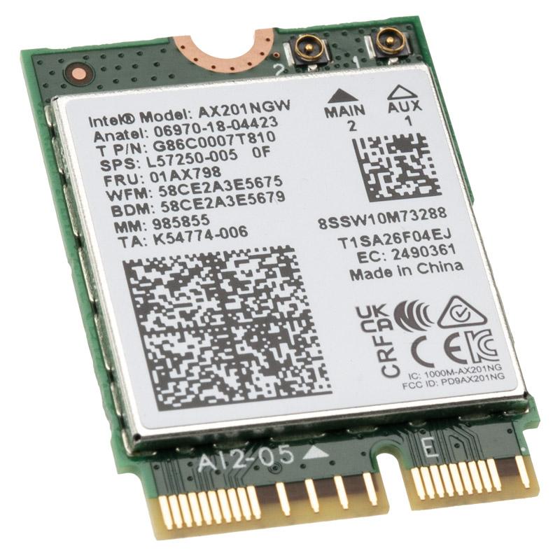 INTEL NIC WI-FI 6 AX201 2230 2x2 AX+BT No vPro, modelis - AX201.NGWG.NV ...
