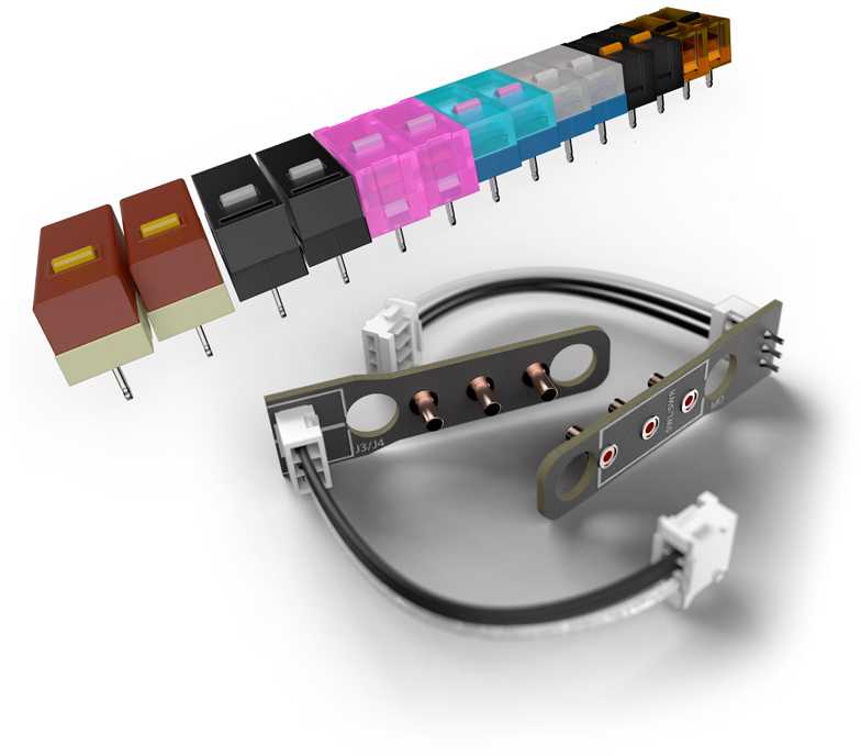 Pelė Endgame Gear OP1 Universal Switch Set - 2x Switch PCBs + 14 ...