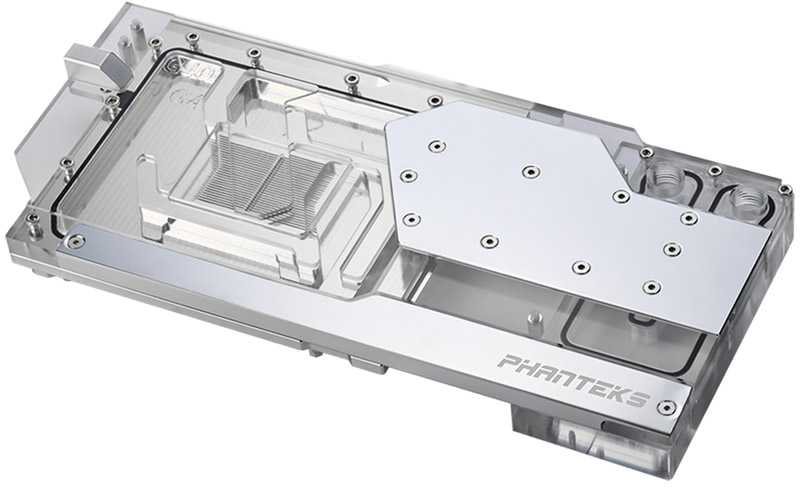 PHANTEKS Glacier G40 RTX 4080 Asus, D-RGB - chrome, modelis - PH ...