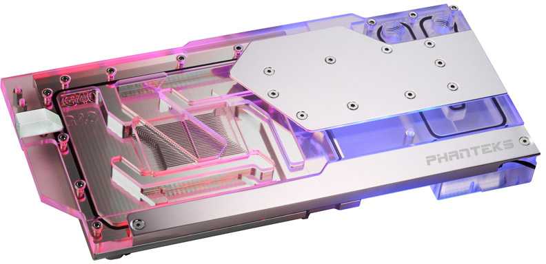 PHANTEKS Glacier G40 RTX 4080 Asus, D-RGB - chrome, modelis - PH ...
