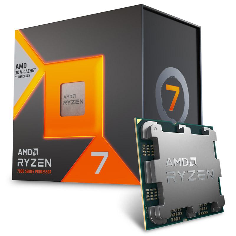 Procesorius AMD Ryzen 7 7800X3D, 4200 MHz, 8 branduoliai, 96 MB, SAM5 ...