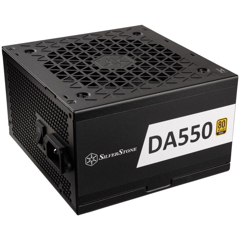 Silverstone DA 550 aukso, 80 Plus aukso tinklo, modular - 550 vatų ...