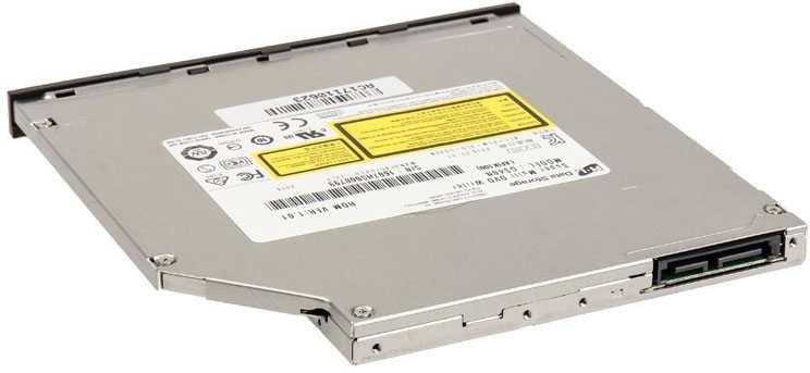 „SilverStone“ DVD-RW lizdą įkeliantis plonas optinis SATA diskas (SST ...