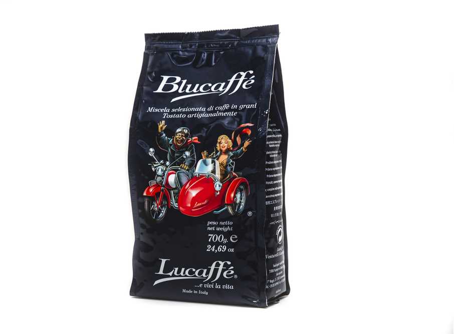 „Lucaffe Espresso“ pupelės Prabangus „Blucaffe 700g“ – Jamaica Mėlyna ...