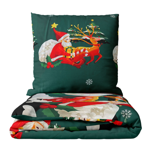 Patalynės komplektas Kalėdinė patalynė „Christmas Tree“ (200x200 cm ...