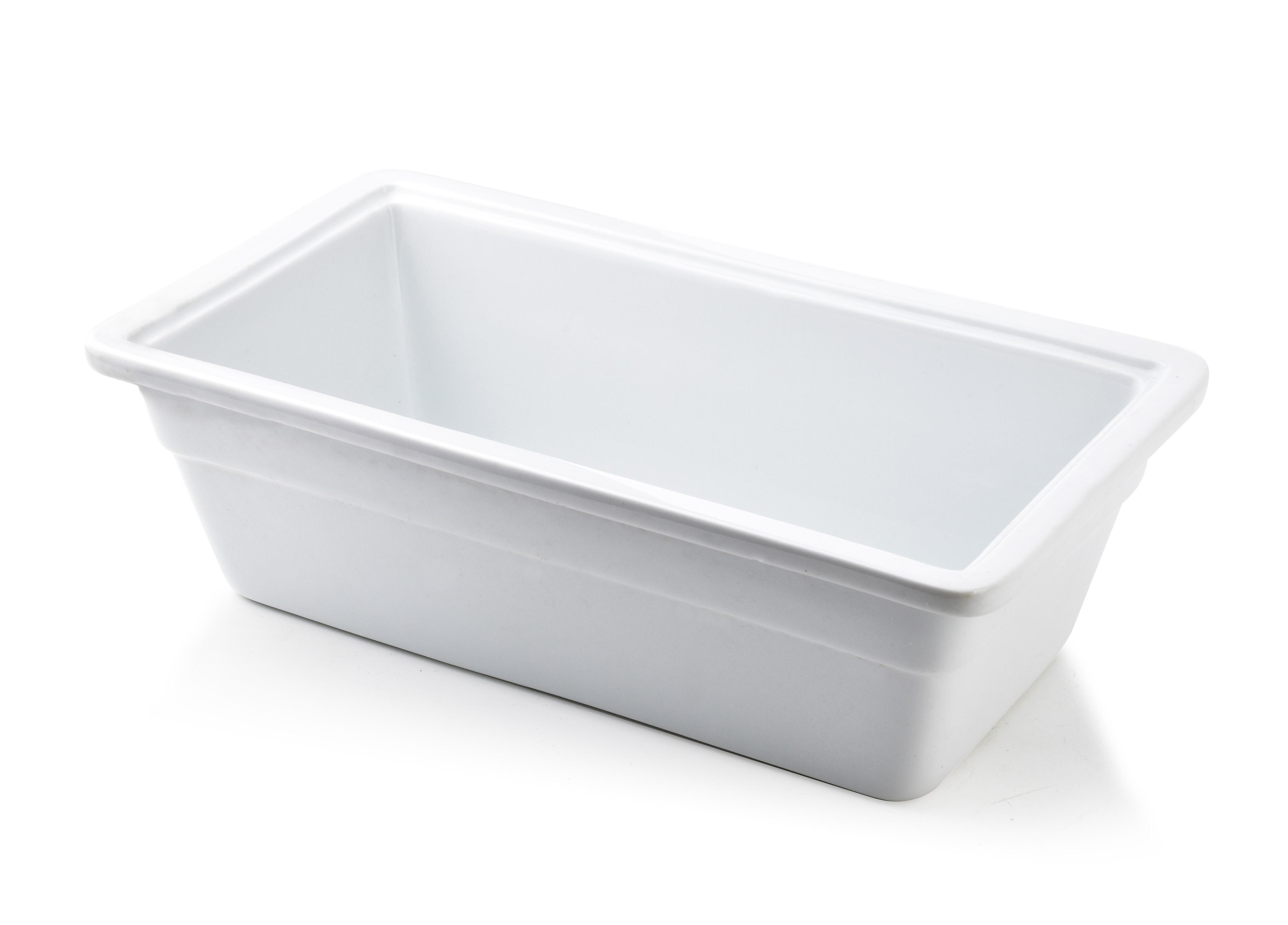 Mondex BASIC stačiakampio formos kepimo indas - baltas, žema kaina | Varle.lt