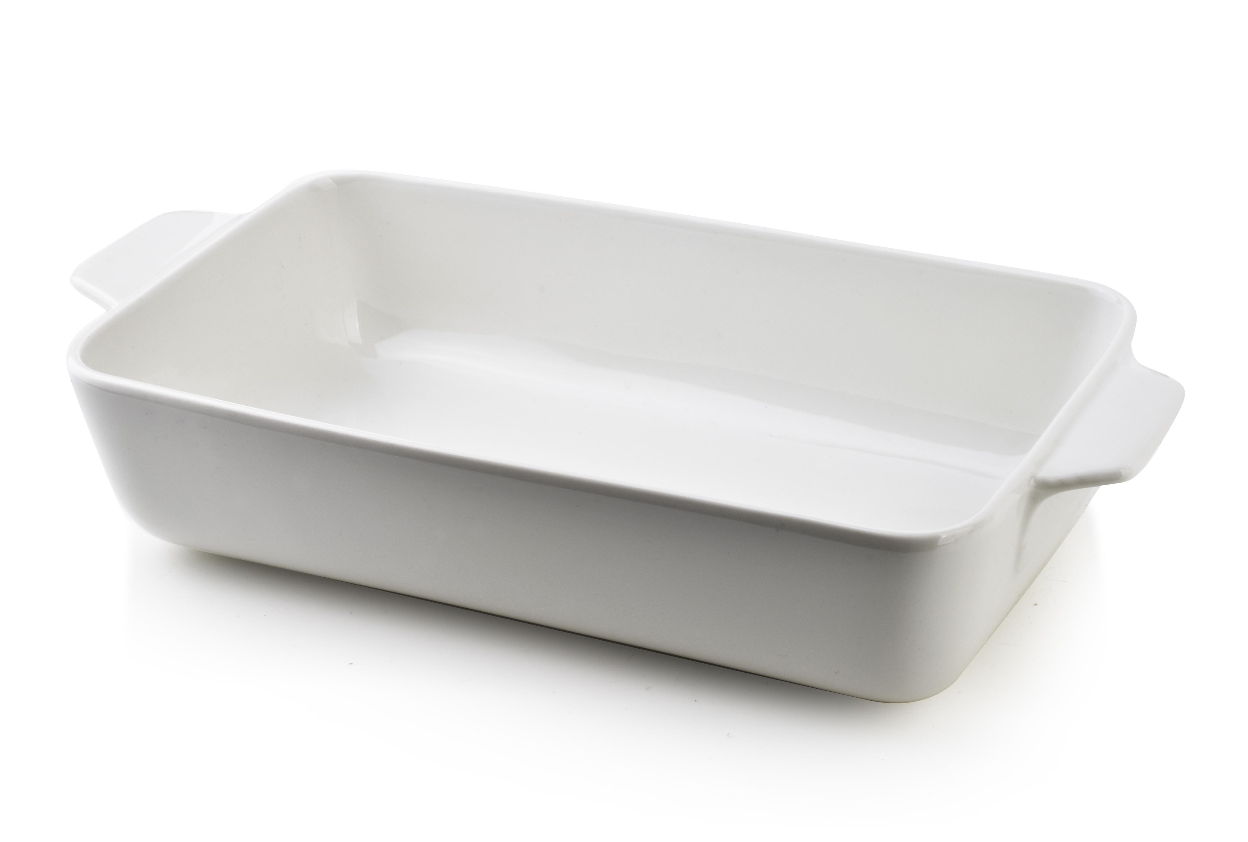 Mondex BASIC stačiakampio formos kepimo indas - baltas, žema kaina | Varle.lt