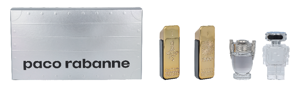 Paco Rabanne Miniature Masculin Invictus 5ml Phantom 5ml One Million ...