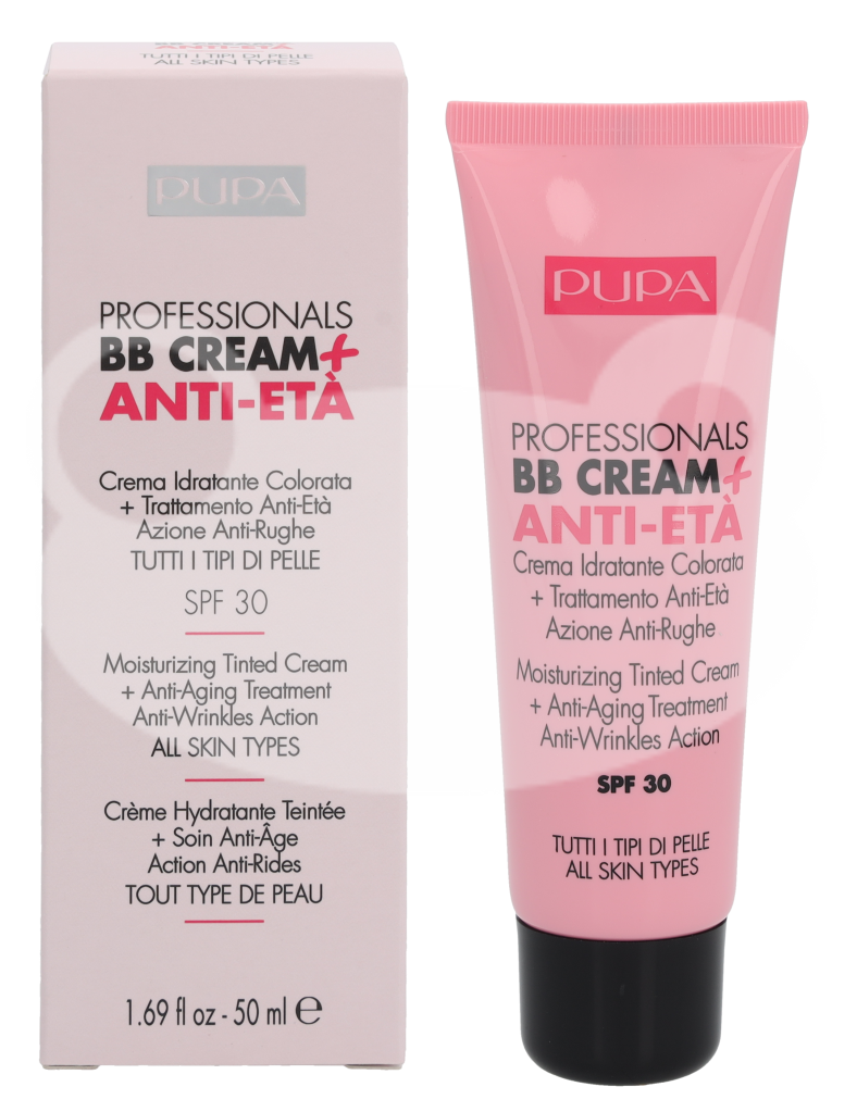 Pupa Milano PROFESSIONAL BB CREAM + ANTI-ETA' BB kremas, atspalvis: 001 ...