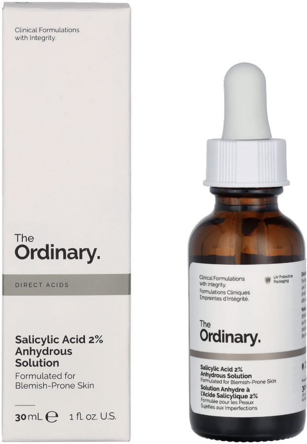 The Ordinary Salicylic Acid 2% Anhydrous Solution, 30 ml, žema kaina ...